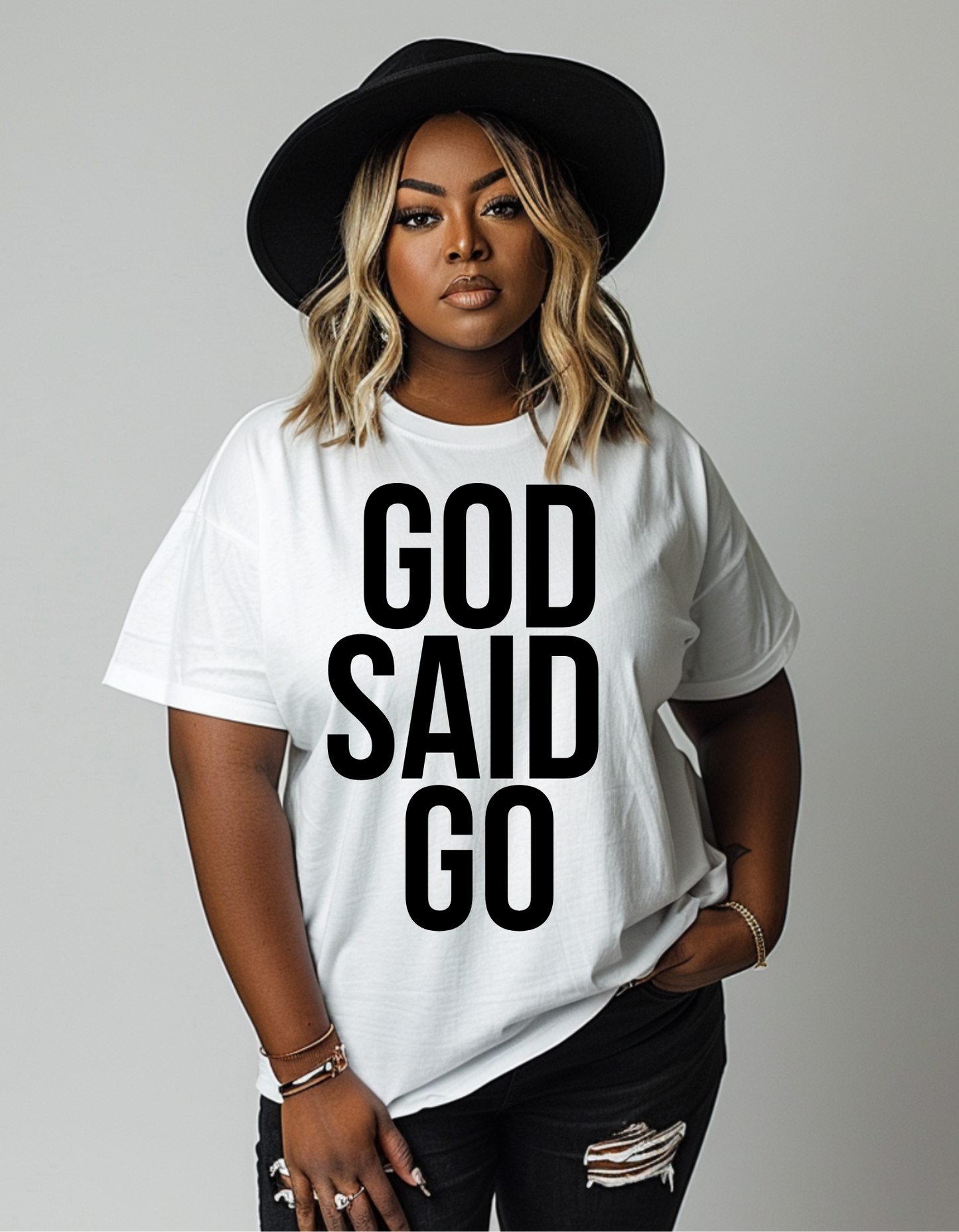 God Said Go - "Walk in Your Purpose Tee" – Favor4 Designs